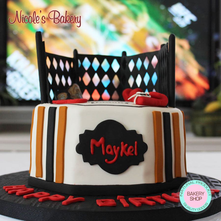 UFC Themed Cake