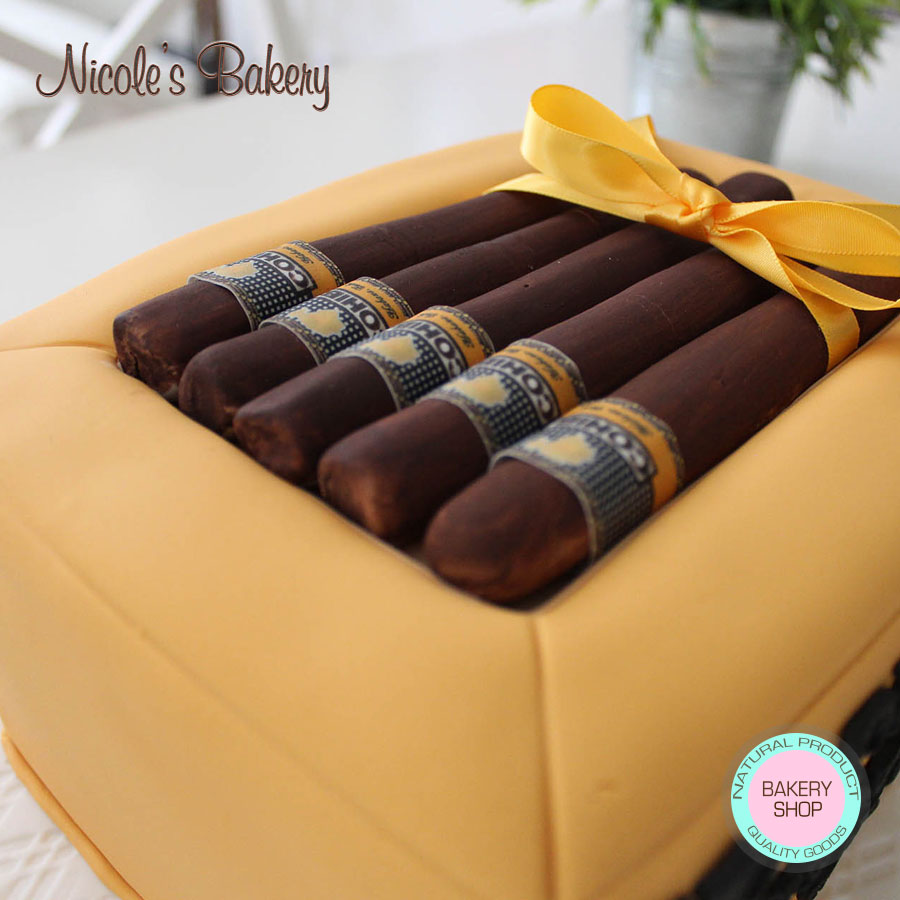 Cohiba Cigars Cake